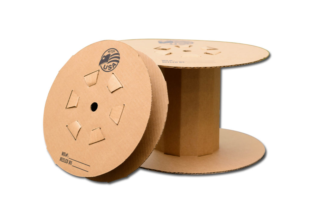 Lightweight corrugated spool proves beneficial | Corrugated Of Course!