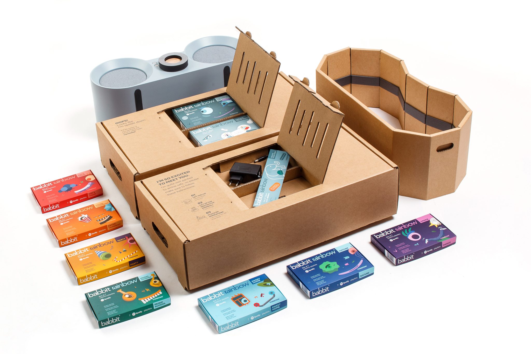 Corrugated music box packaging that entices children and adults ...