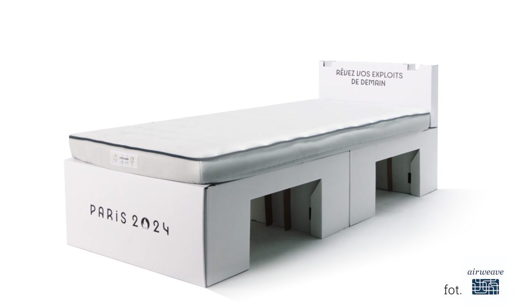 Corrugated cardboard beds for the Paris Olympics | Corrugated Of Course ...